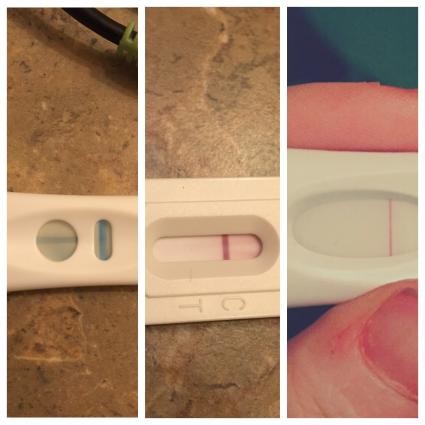 Extremely faint positive??