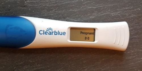 Clear blue test progression