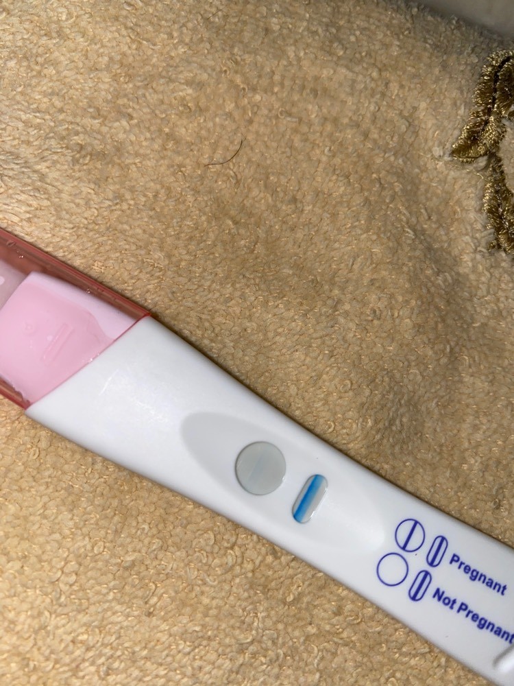 pink dye faint line after test got realy dry | Netmums