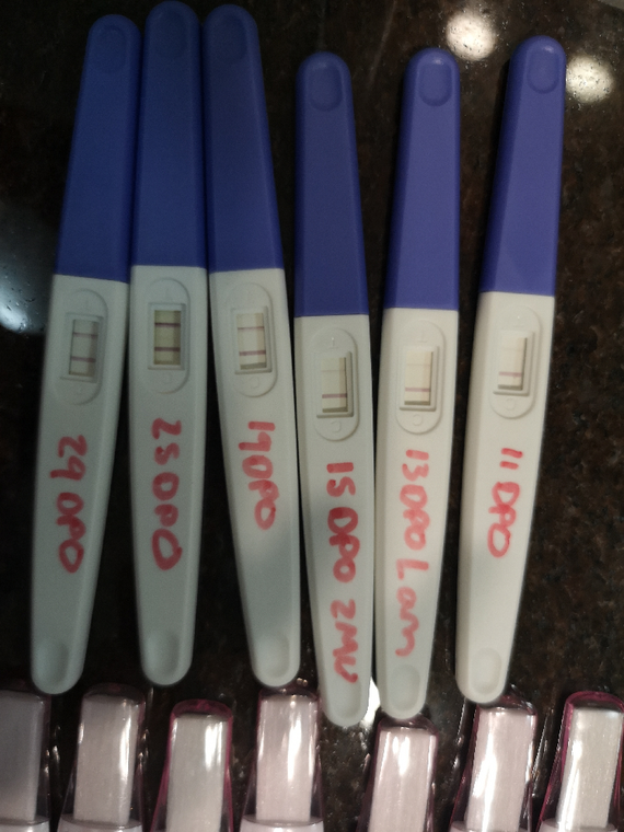 BFP? Line progression - share your pictures
