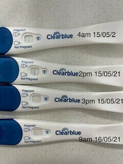 Multiple positive ClearBlue tests, yet negative First Response..
